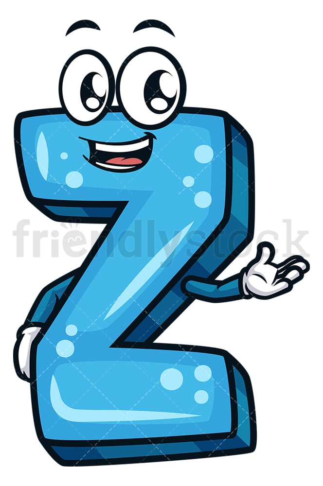 卡通字母Z矢量剪贴画- FriendlyStock - ManBet 万博