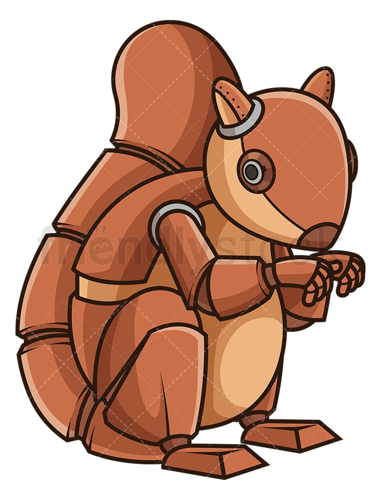 机械眼镜蛇蛇机器人卡通剪贴画矢量-友好股票 - ManBet 万博